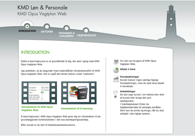 E-læring, KMD – Nexus Kommunikation A/S